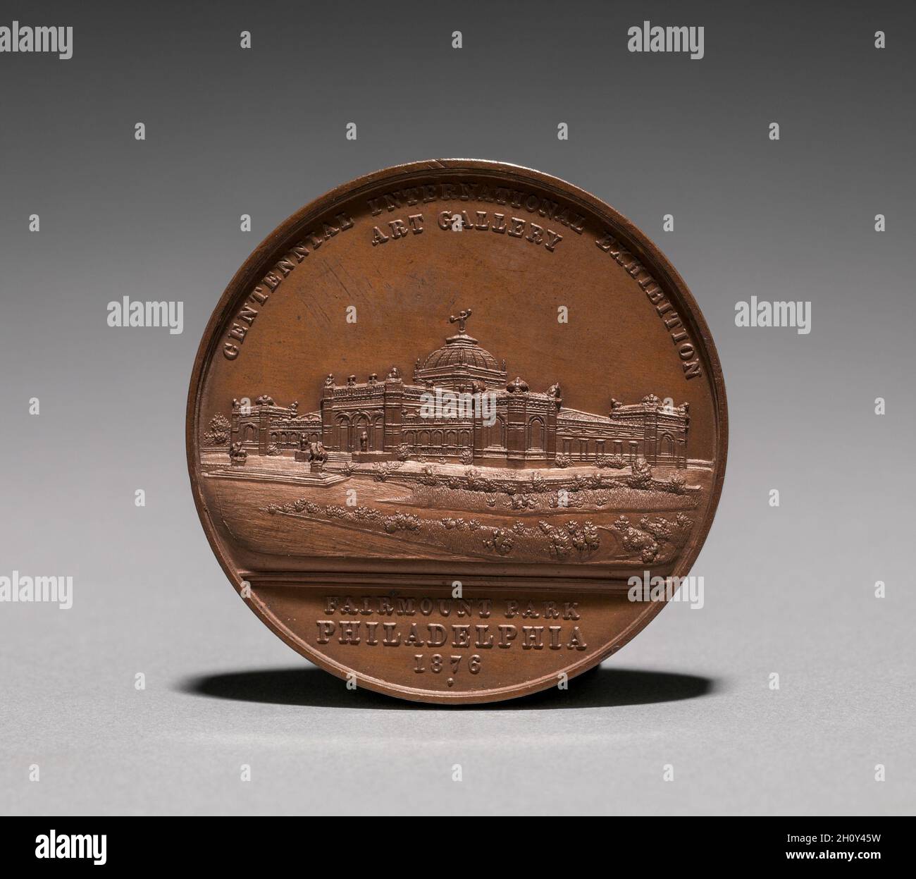 Medal: Commemorating the Centennial International Exhibition, 1876 ...