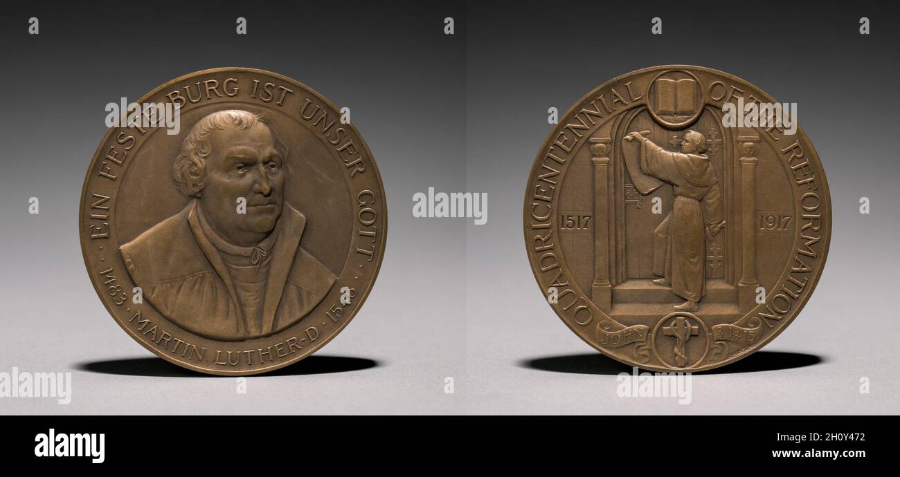Medal, 1917. Jonathan M. Swanson (American, 1888-1963). Bronze ...
