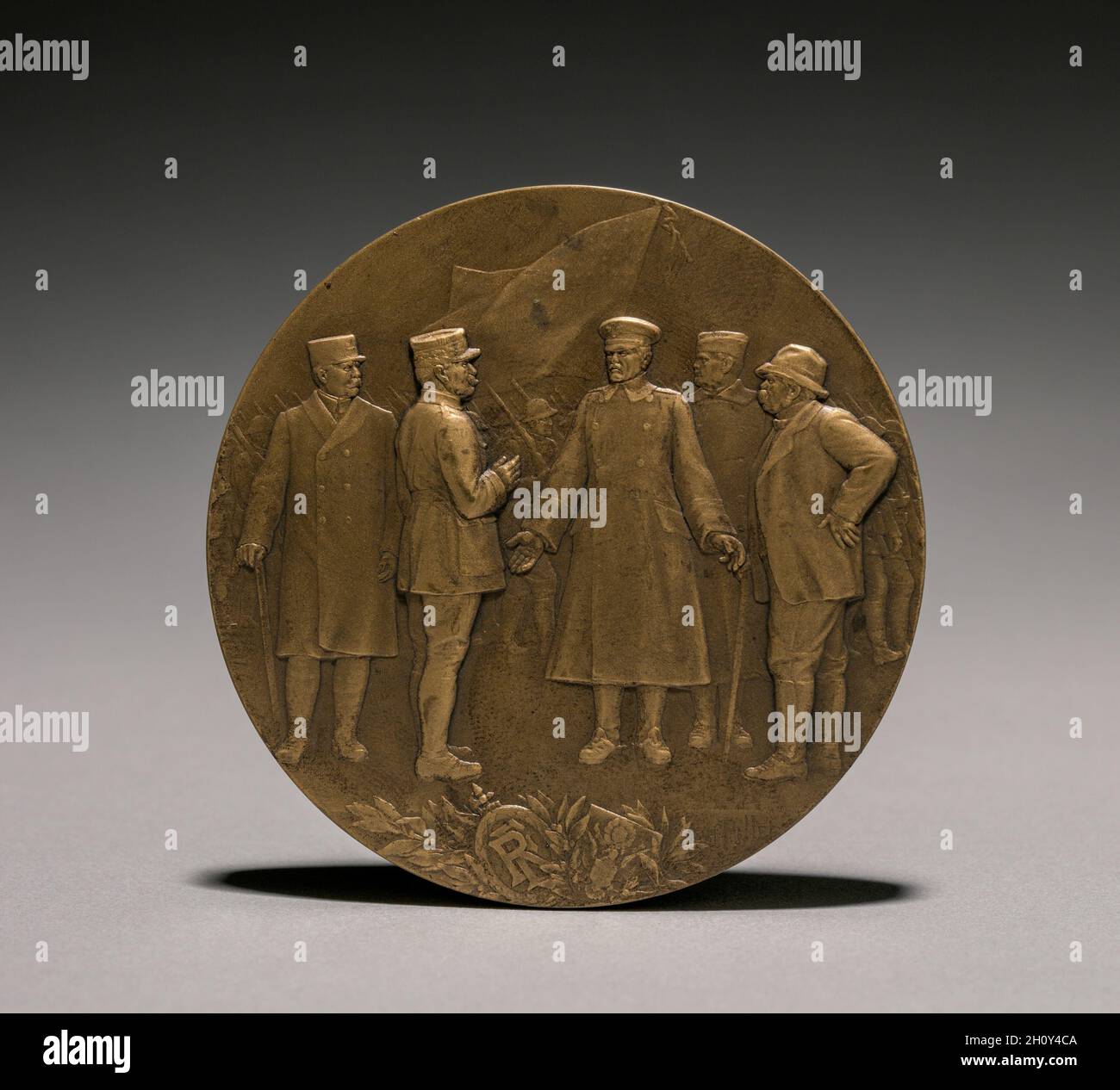 Pershing Medal (obverse), 1900s. Charles Philippe Germain Aristide ...