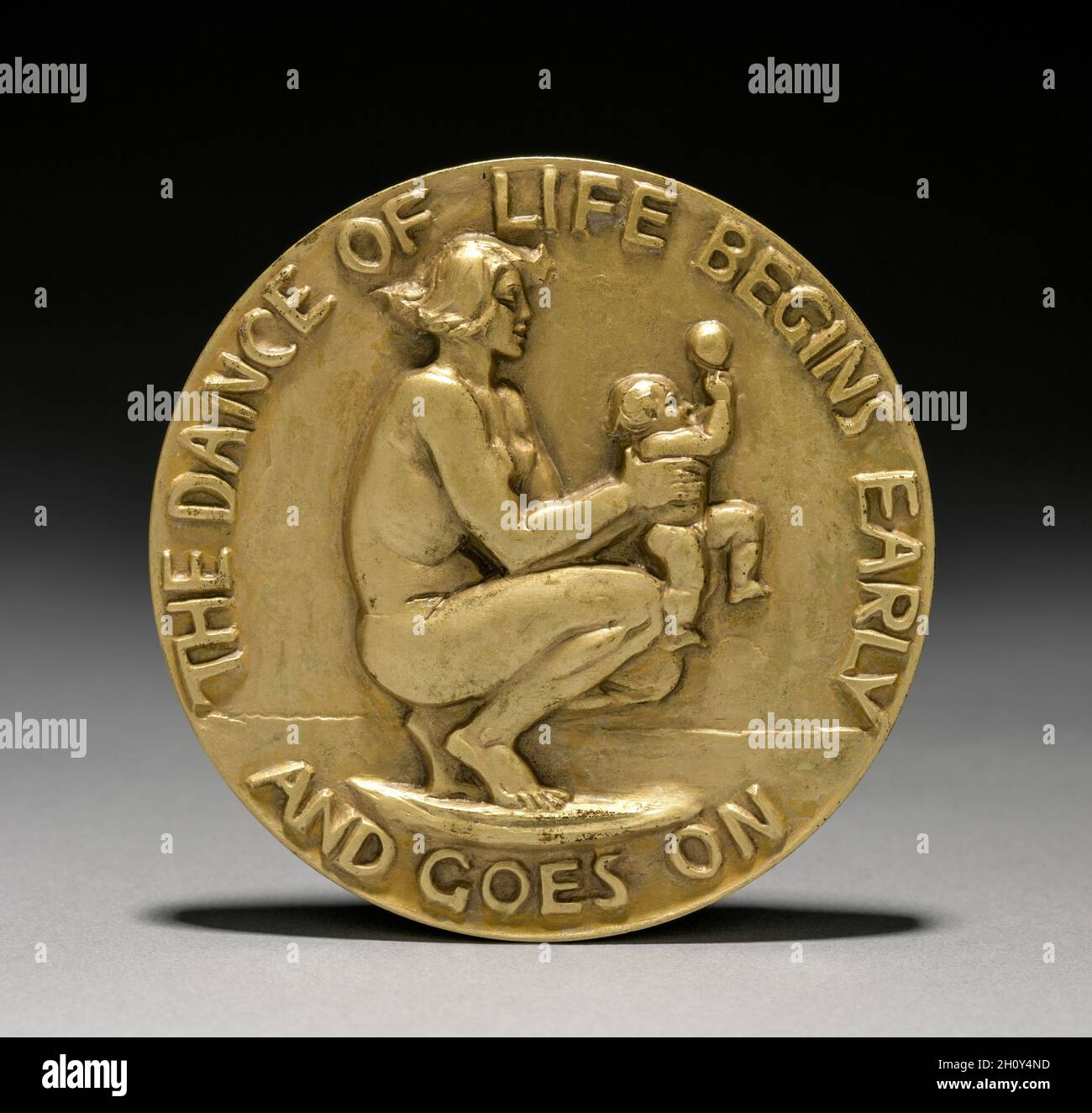 Medal (obverse), 1900s. Alexander Stirling Calder (American, 1870-1945 ...