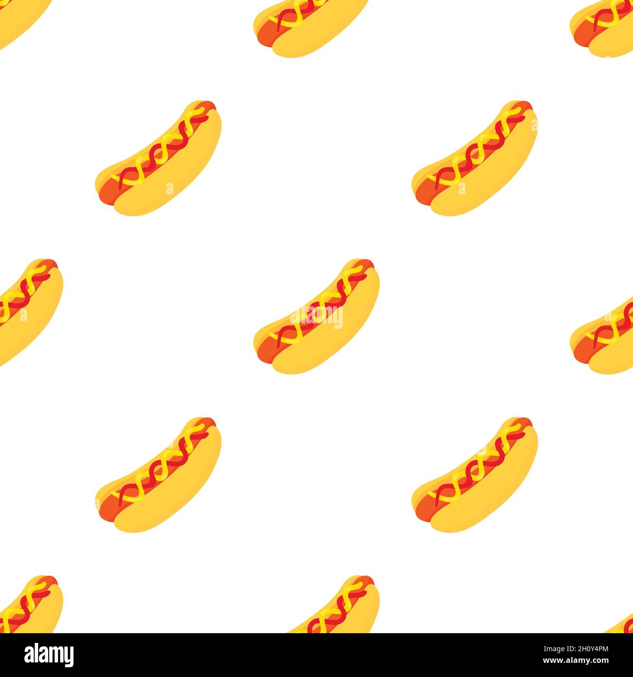 Hotdog pattern seamless background texture repeat wallpaper geometric ...