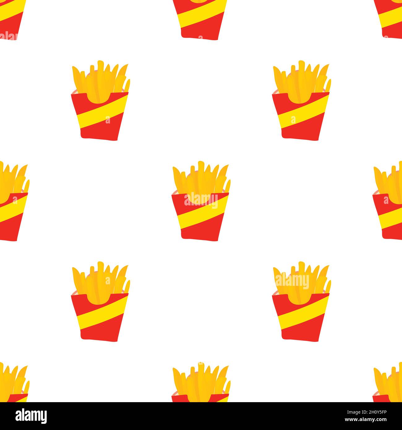 French fries pattern seamless background texture repeat wallpaper ...