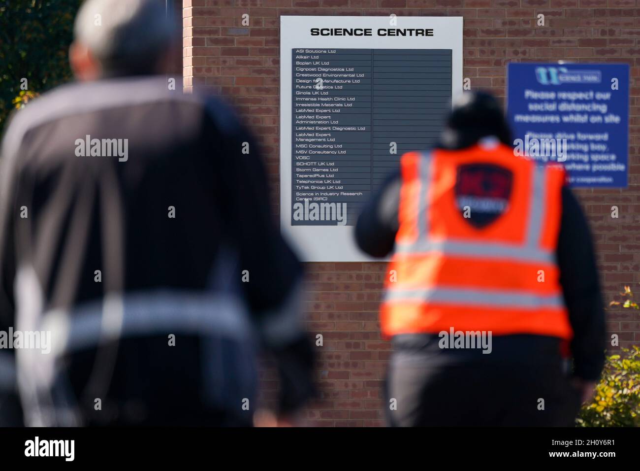 A general view of Wolverhampton Science Park where the Immensa Health laboratory is based ...