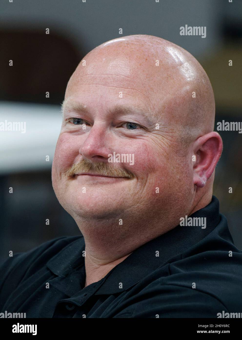 Hickman County Sheriff's Office Sgt. Jonathan Aydelott smiles while ...