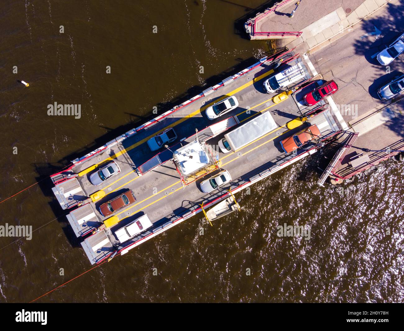 Merrimac ferry wisconsin river hi-res stock photography and images - Alamy