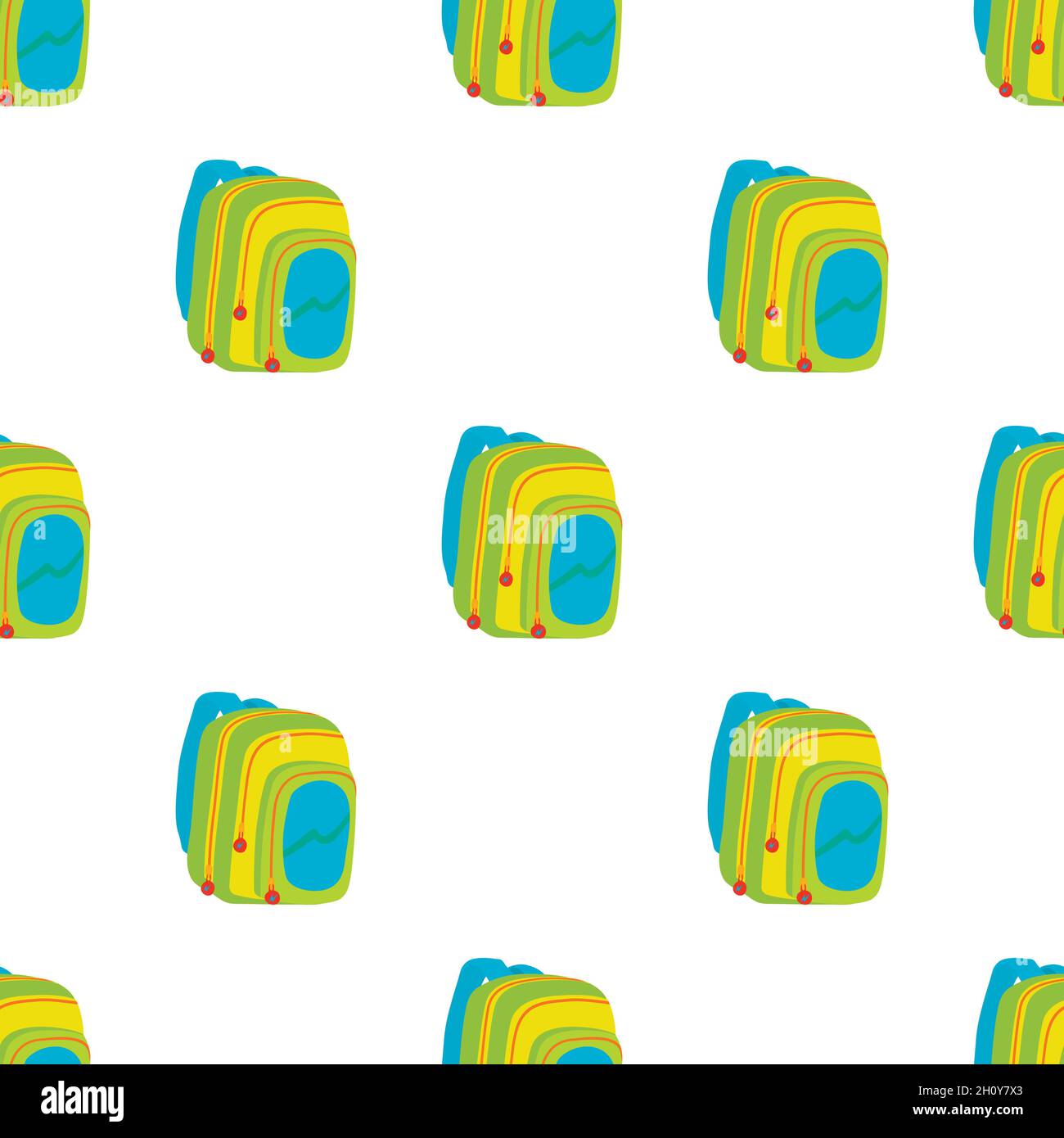 Kids school bag pattern seamless background texture repeat wallpaper ...