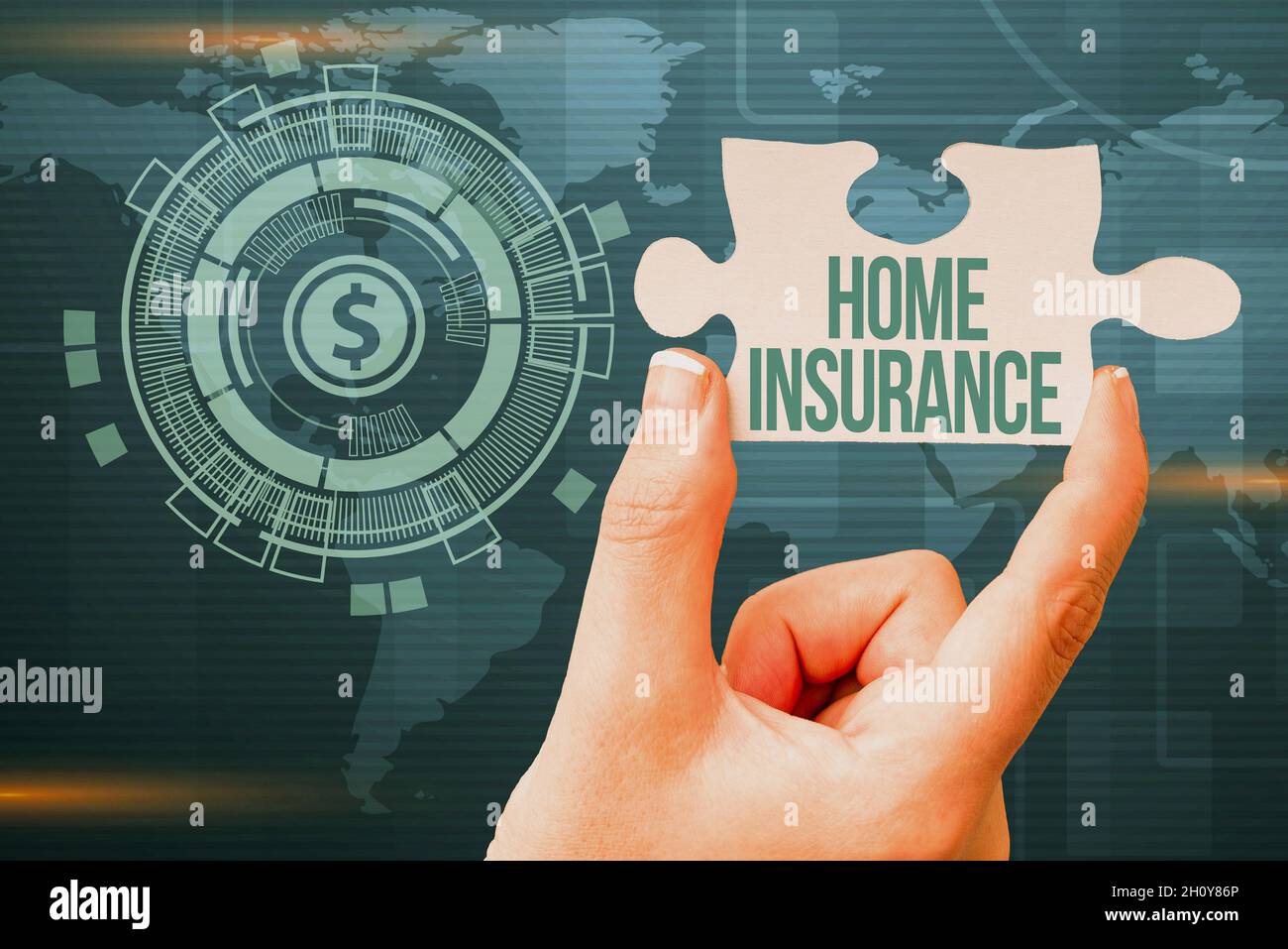 Hand writing sign Home Insurance. Word for Covers looses and damages ...