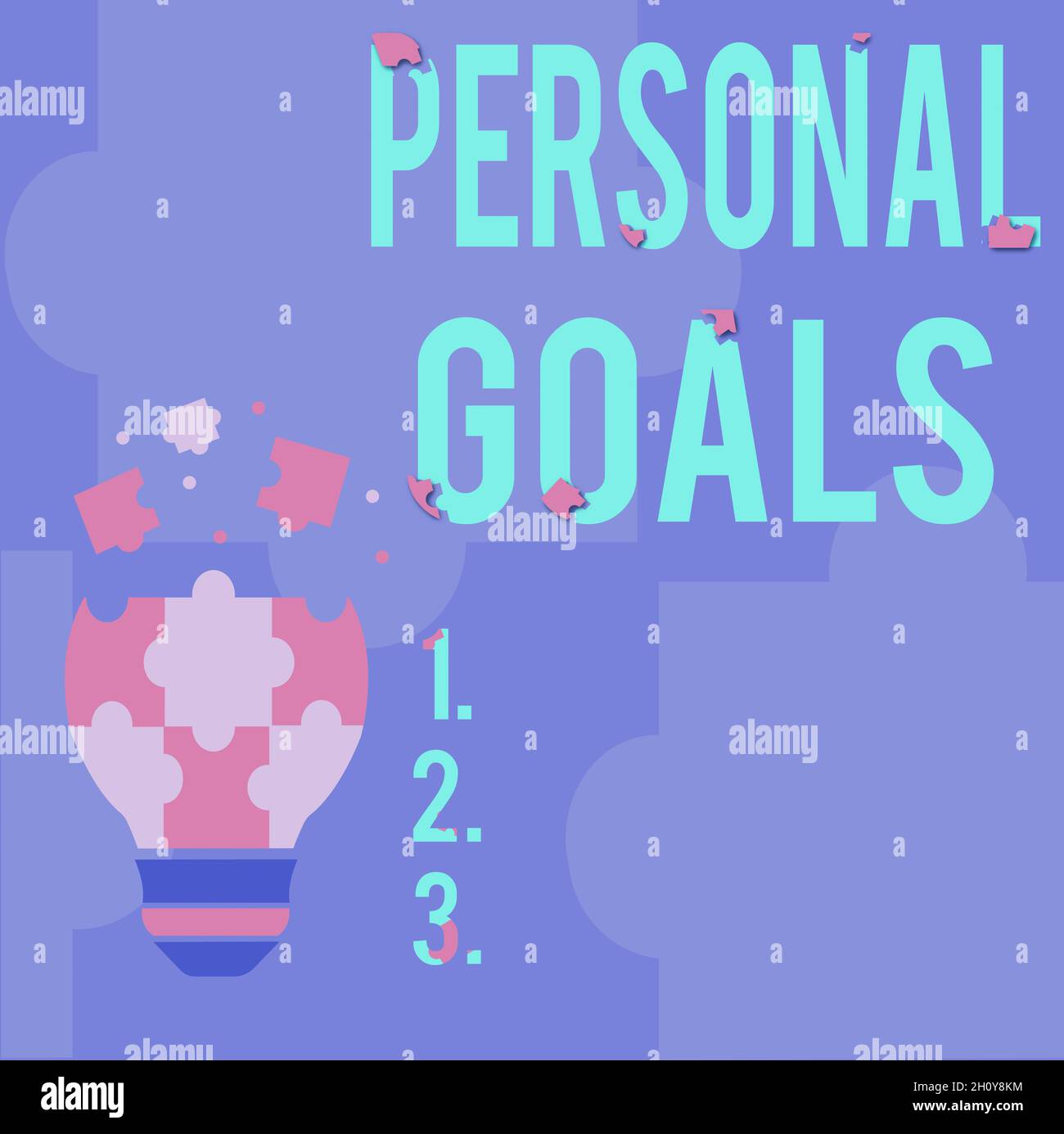 Conceptual display Personal Goals. Business overview Target set by a ...