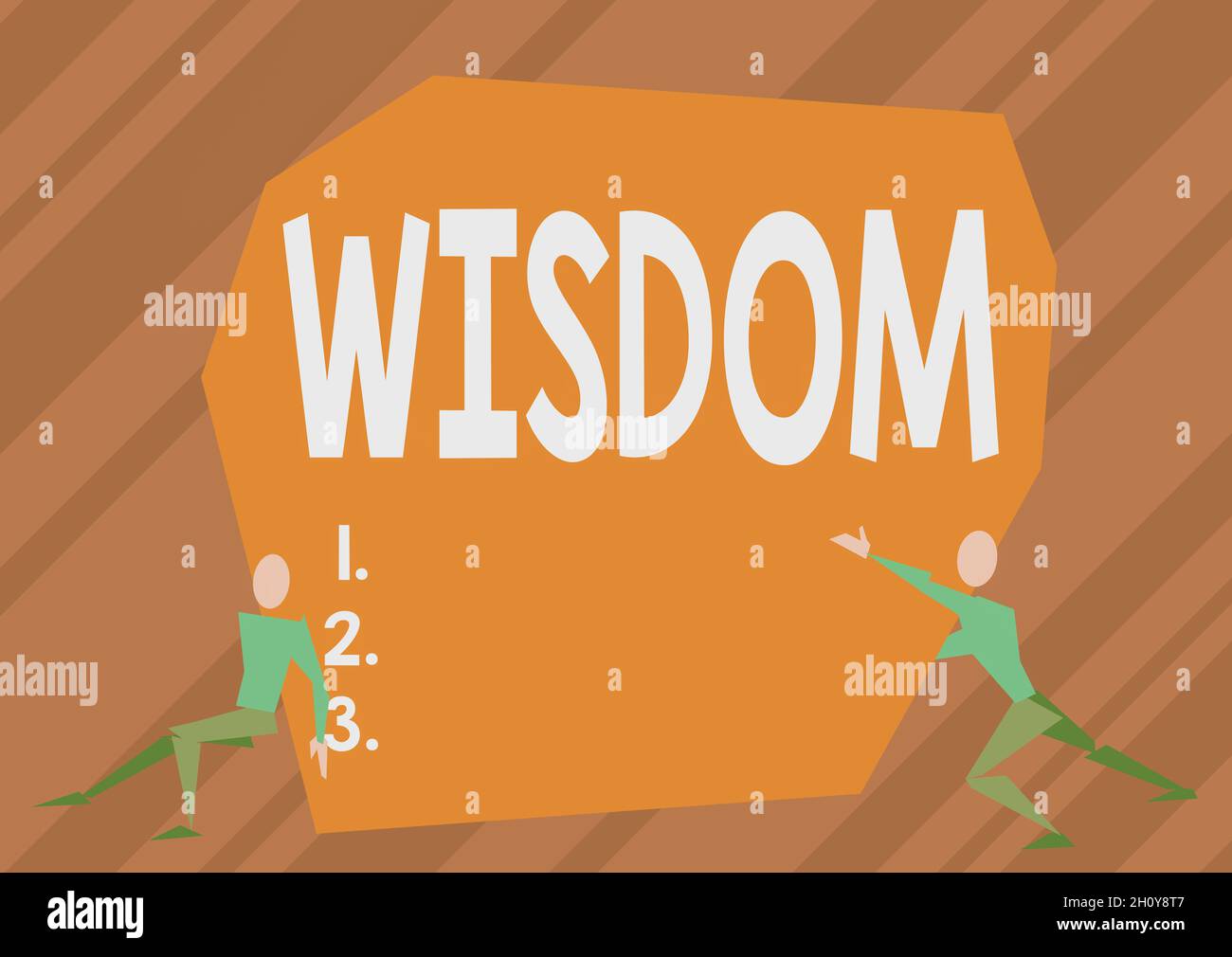 Text showing inspiration Wisdom. Business showcase quality having ...