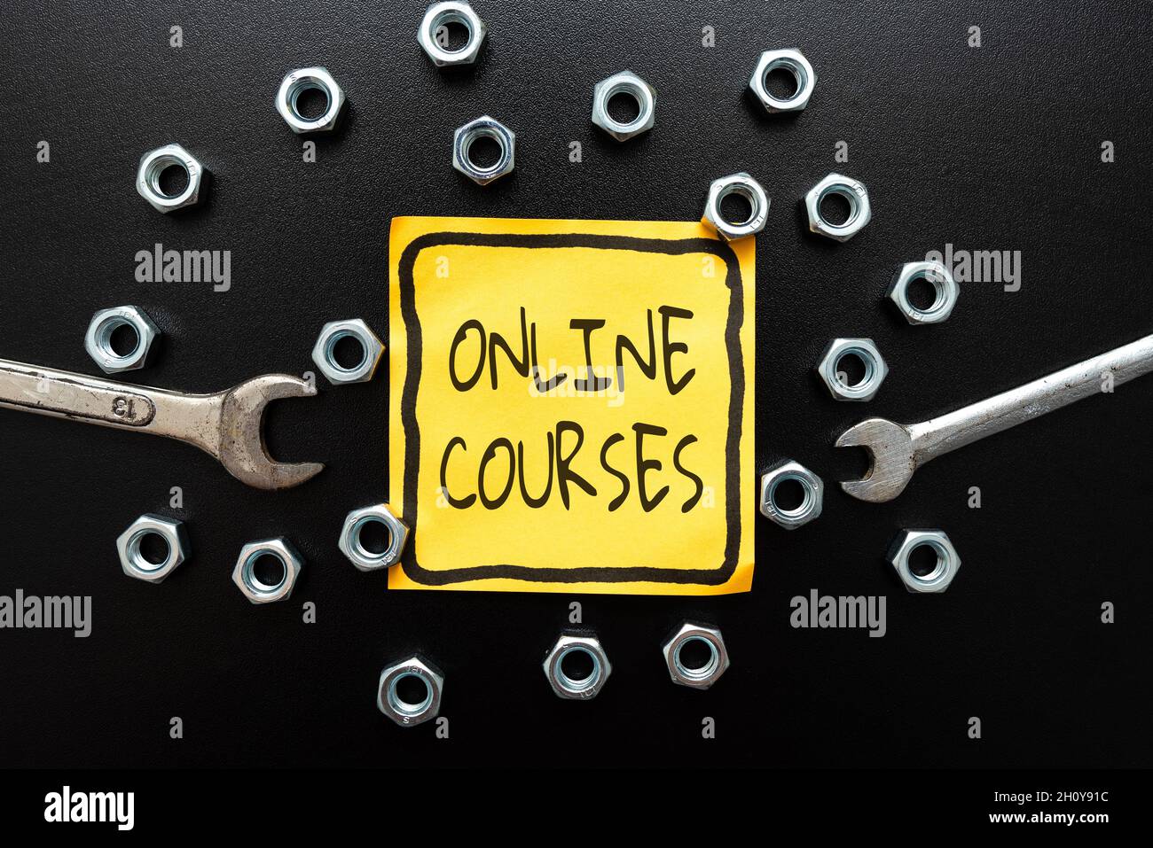 Text sign showing Online Courses. Business concept Revolutionizing ...