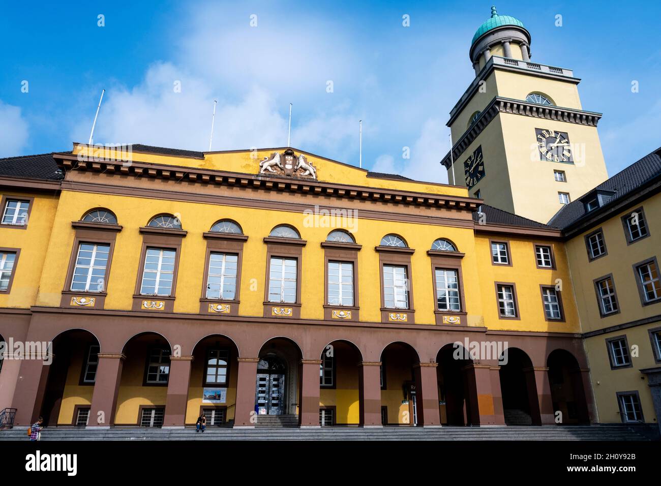 Deutschland, Nordrhein-Westfalen, Witten, Rathaus Stock Photo - Alamy