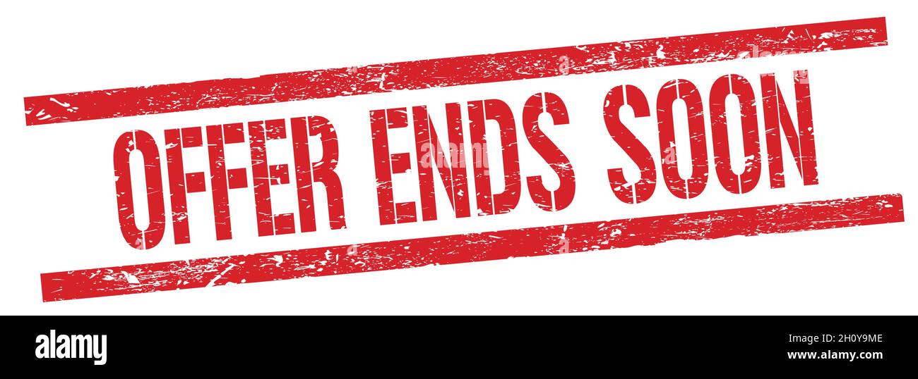 Offer ends soon hi-res stock photography and images - Alamy