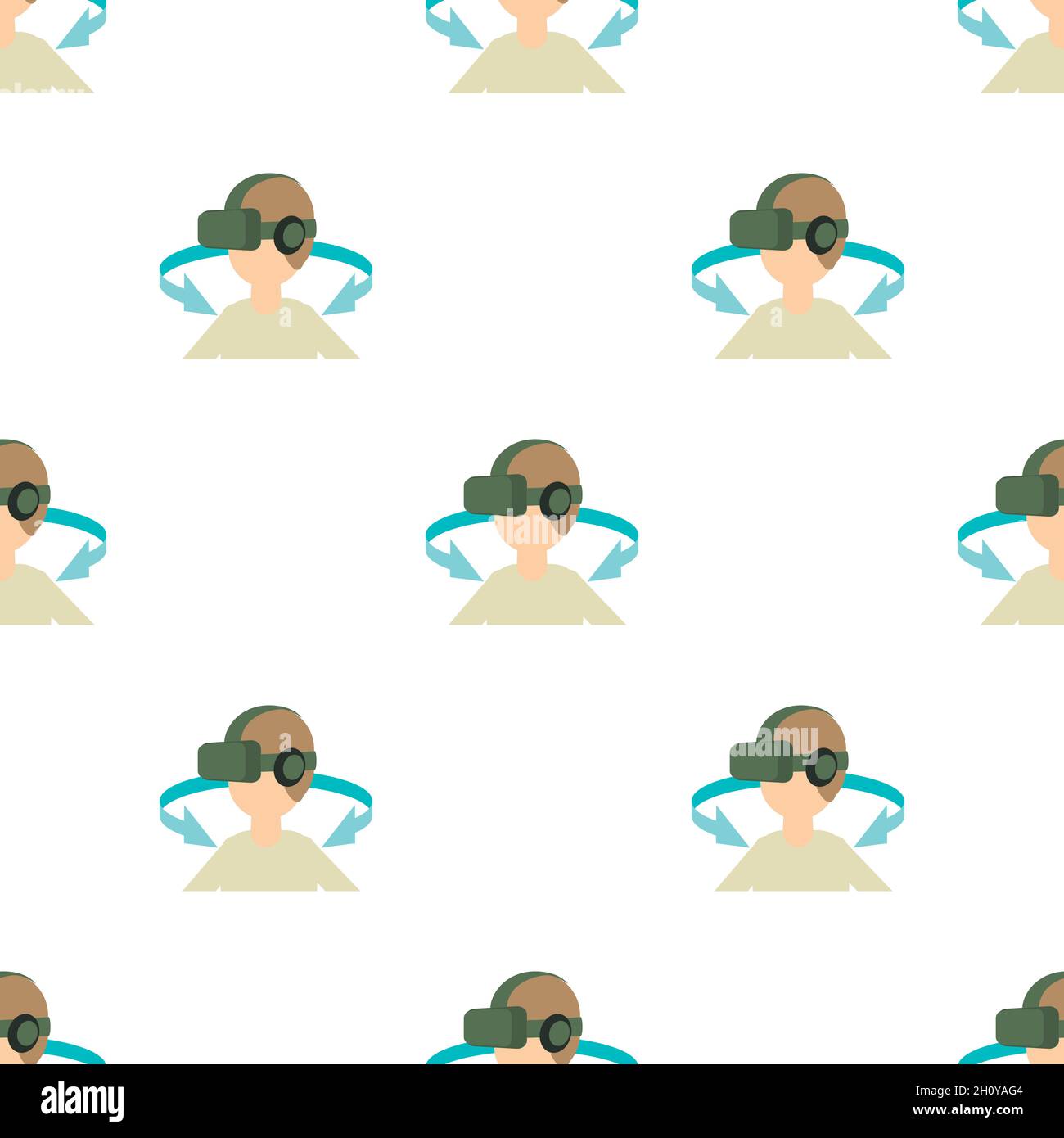 Vr headset pattern seamless background texture repeat wallpaper ...