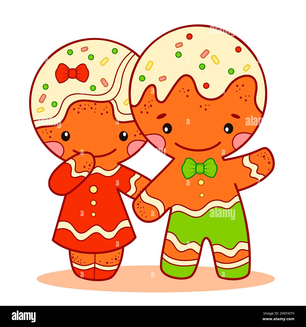 Christmas Cartoons Clip Art Christmas Gingerbread Man Clipart