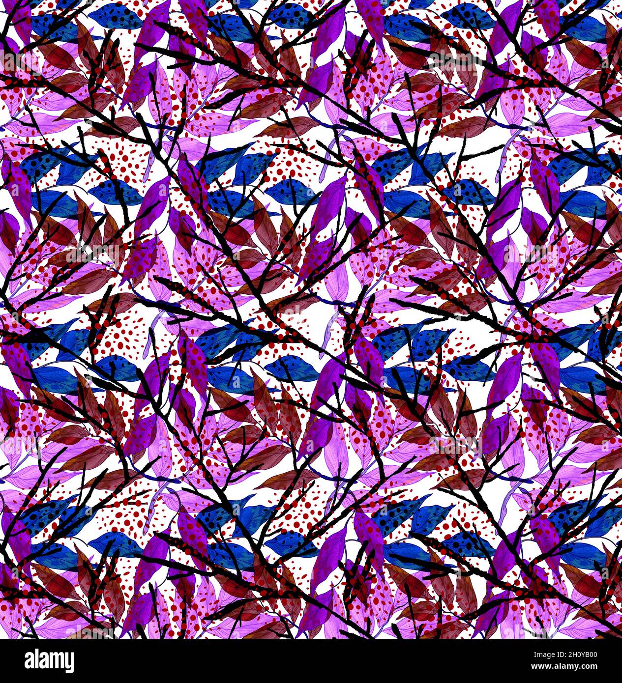 textile fashion prints, modern designs Stock Photo - Alamy