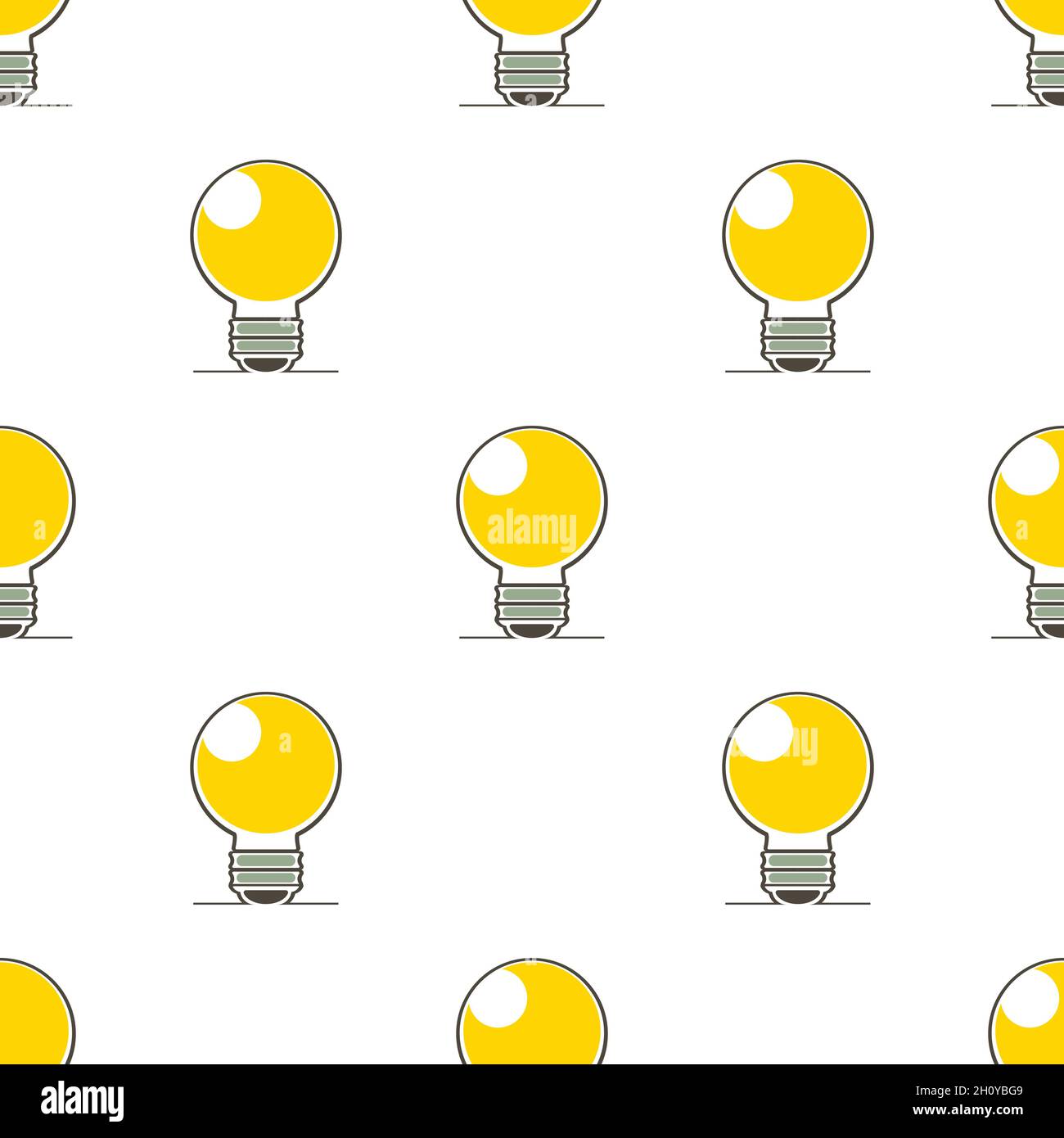 Light bulb pattern seamless background texture repeat wallpaper ...