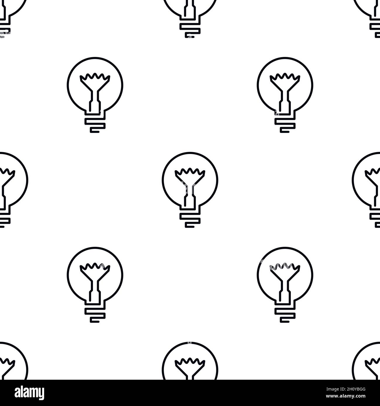 Light bulb pattern seamless background texture repeat wallpaper ...