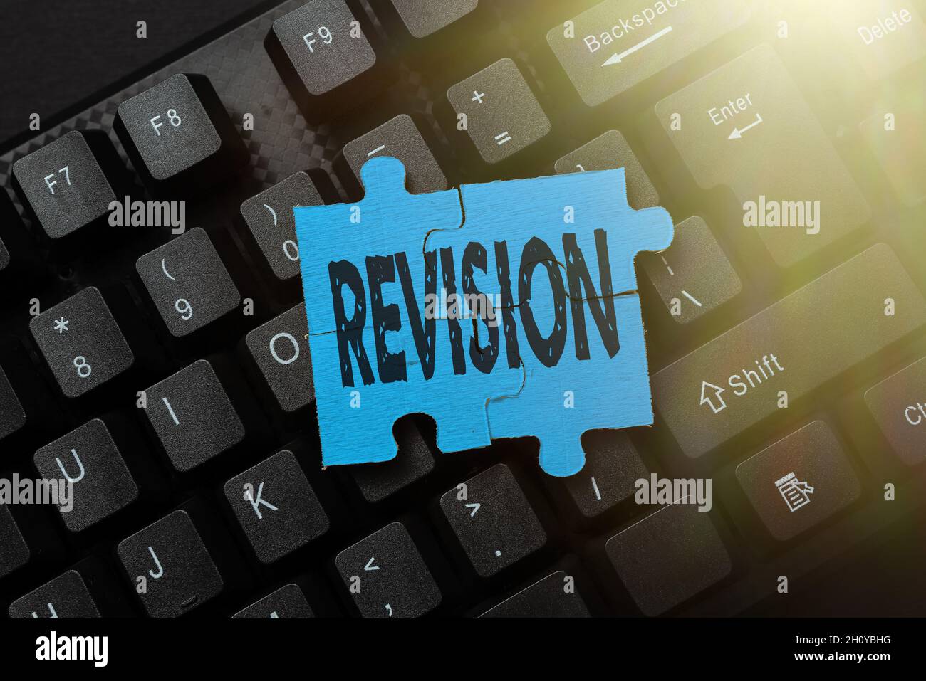 Typing revision hi-res stock photography and images - Alamy