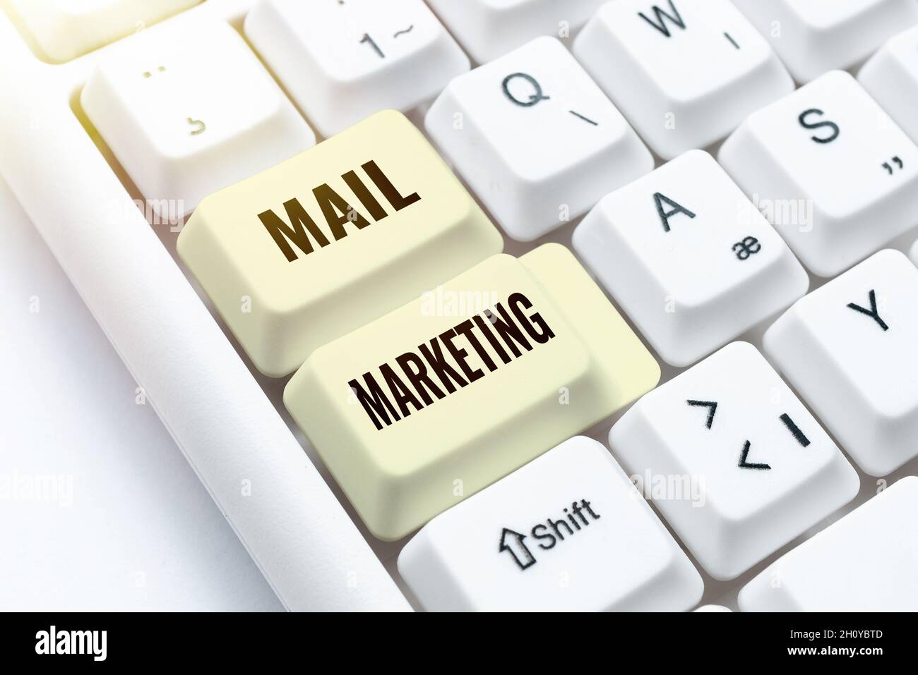 Text caption presenting Mail Marketing. Business overview Act of ...