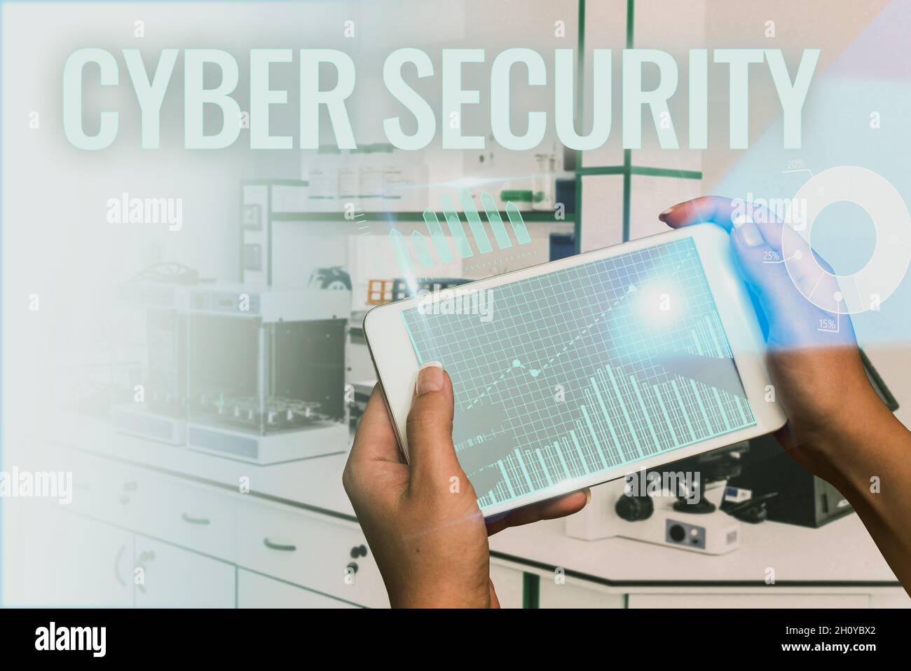 Handwriting text Cyber Security. Word for Protect a computer system ...