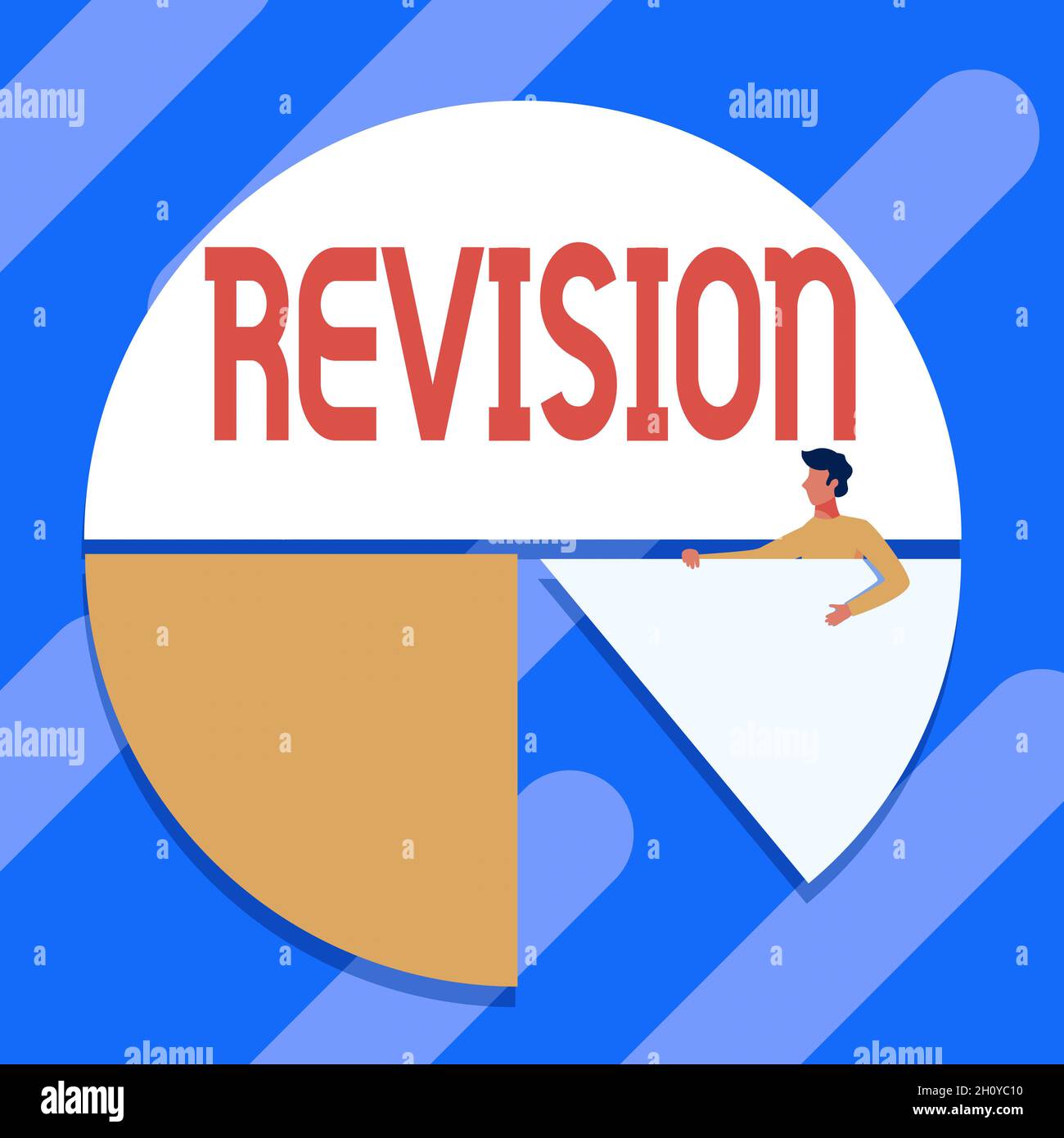 Conceptual display Revision. Business overview action of revising over ... Conceptual display Revision. Business overview action of revising over ...