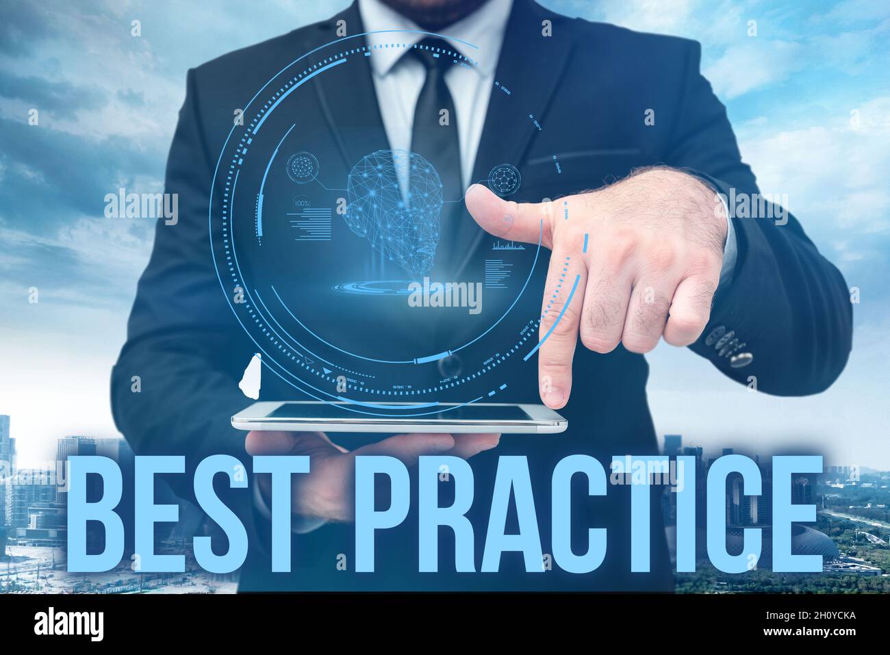 Conceptual display Best Practice. Business idea commercial procedures ...