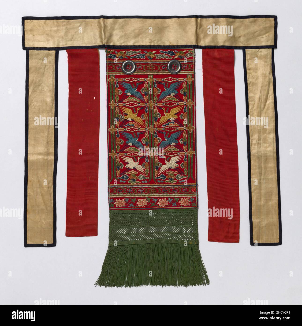 Back Apron for the Royal Ceremonial Robe, late 1800s-early 1900s. Korea ...