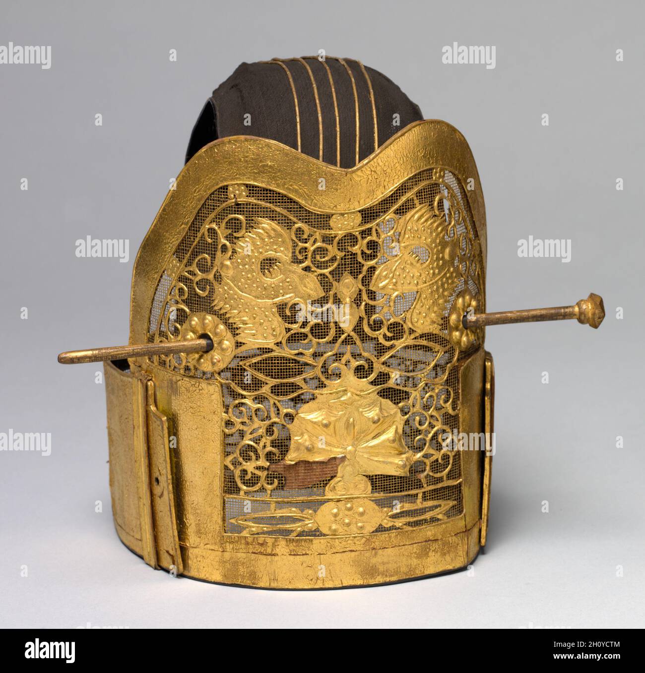 Crown for the Royal Ceremonial Costume, late 1800s-early 1900s. Korea ...