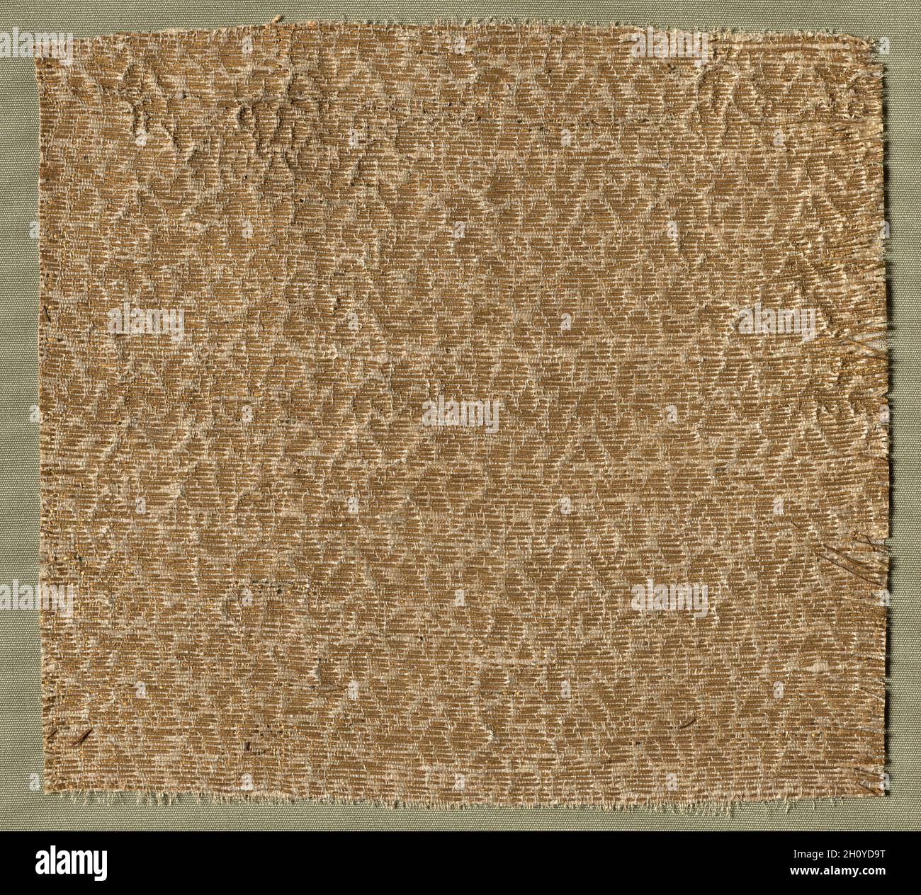 Textile with Tiny Leaves, 1275–1350. Central Asia, Mongol period, late ...