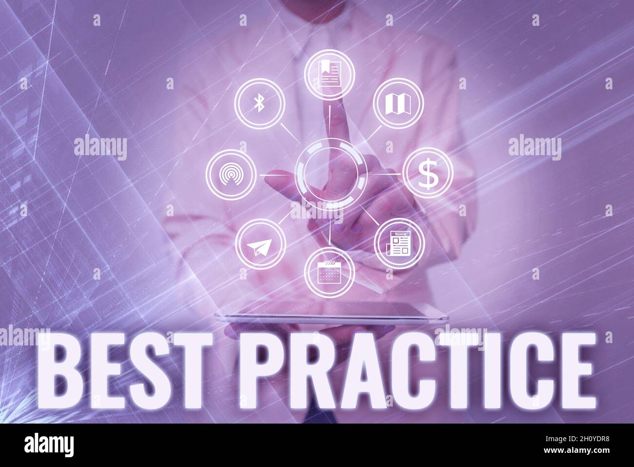 Text showing inspiration Best Practice. Conceptual photo commercial ...