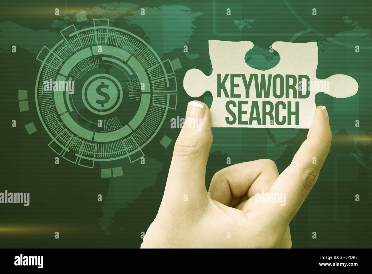 Conceptual Display Keyword Search Word For Using Word Or Term To Look