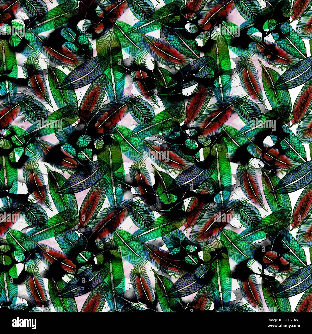 textile fashion prints, modern designs Stock Photo - Alamy