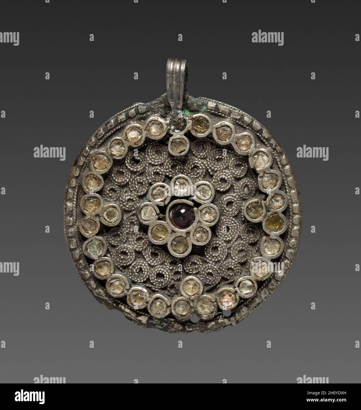 Disk Pendant, 300s-700s. Merovingian, Migration period, 4th-8th ...