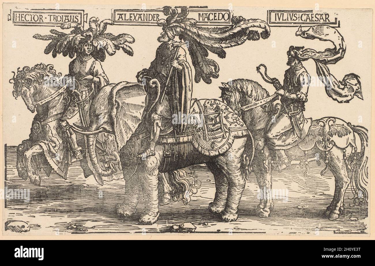 The Nine Heroes: Hector of Troy, Alexander of Macedon, Julius Caesar ...