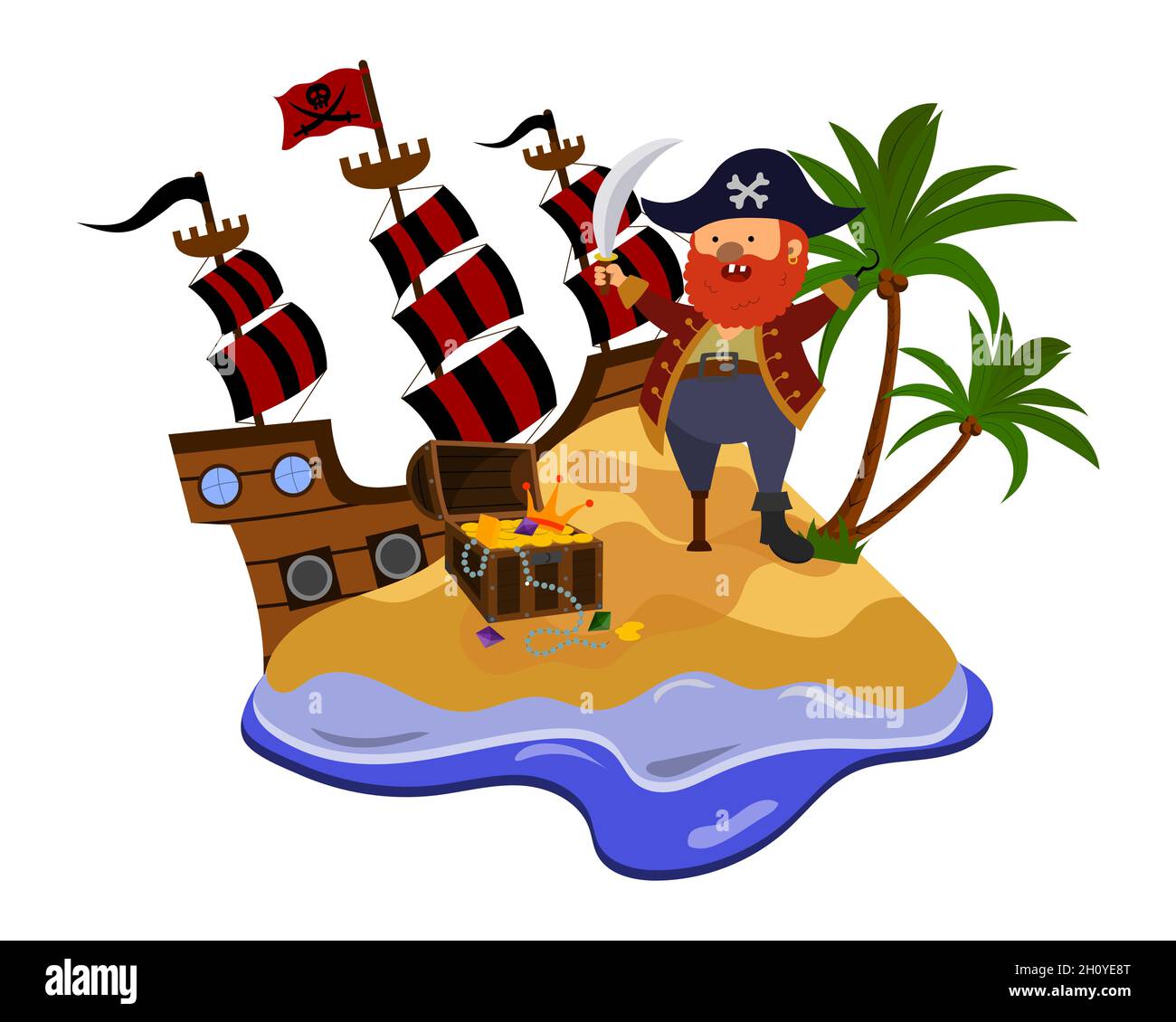 Cartoon Treasure Chest High Resolution Stock Photography and Images - Alamy