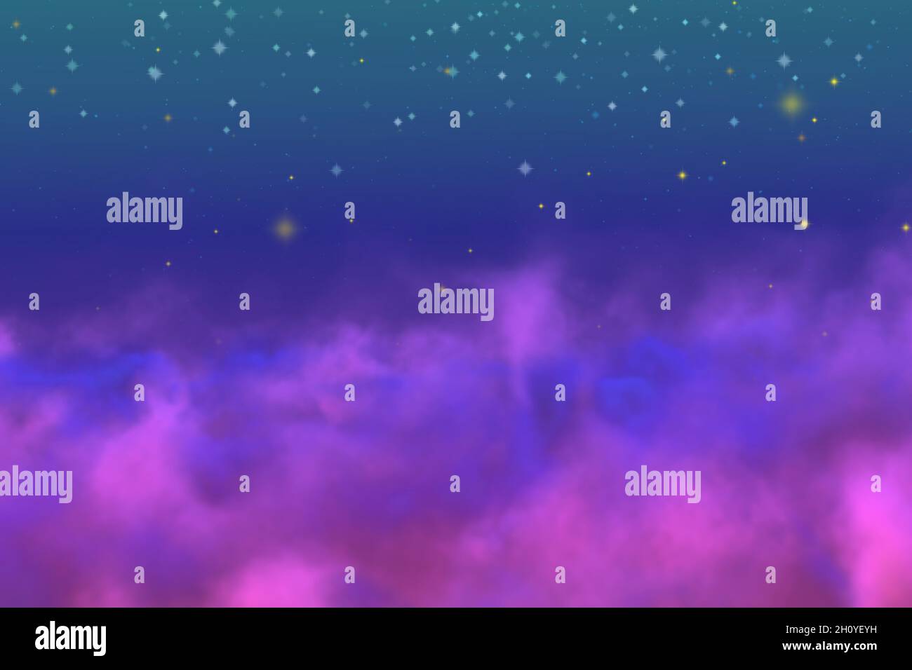 magic heaven concept with stars design abstract background for clipart ...