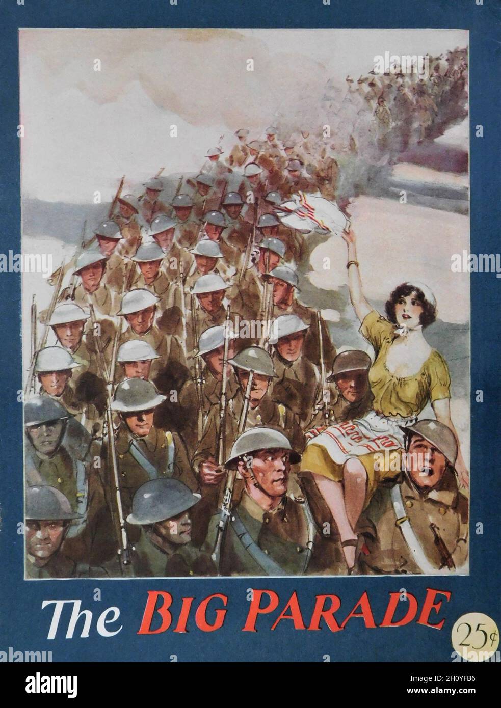 JOHN GILBERT RENEE ADOREE KARL DANE and TOM O'BRIEN in THE BIG PARADE ...