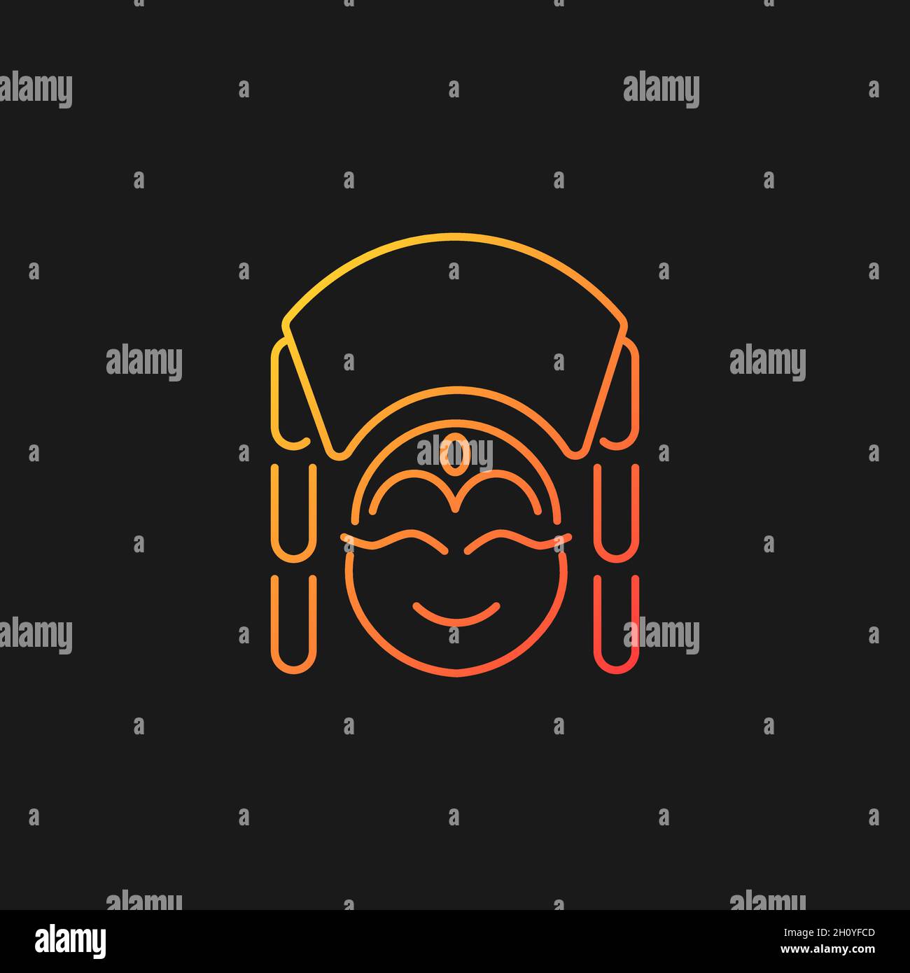 Kumari Stock Vector Images - Alamy