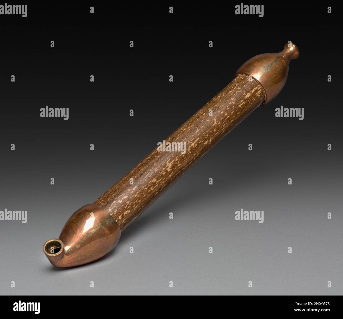 Tobacco Pipe, early to mid-1800s. Japan, Edo period (1615-1868). Bamboo ...