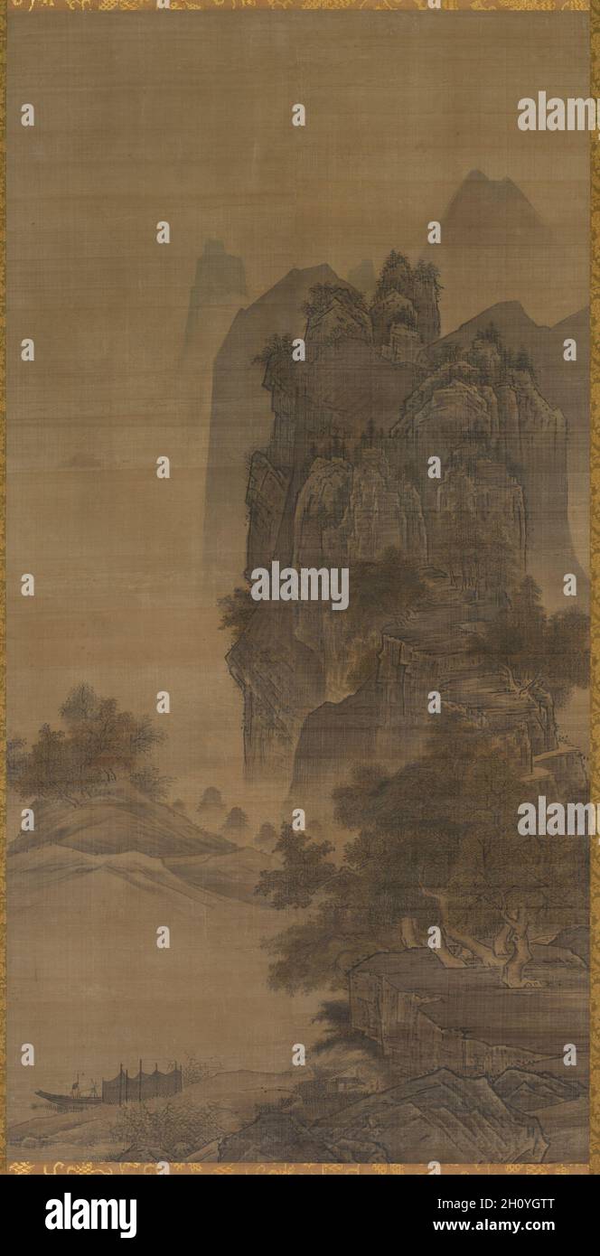 Landscape, early 1600s. Japan, Momoyama period (1573-1615) to Edo ...