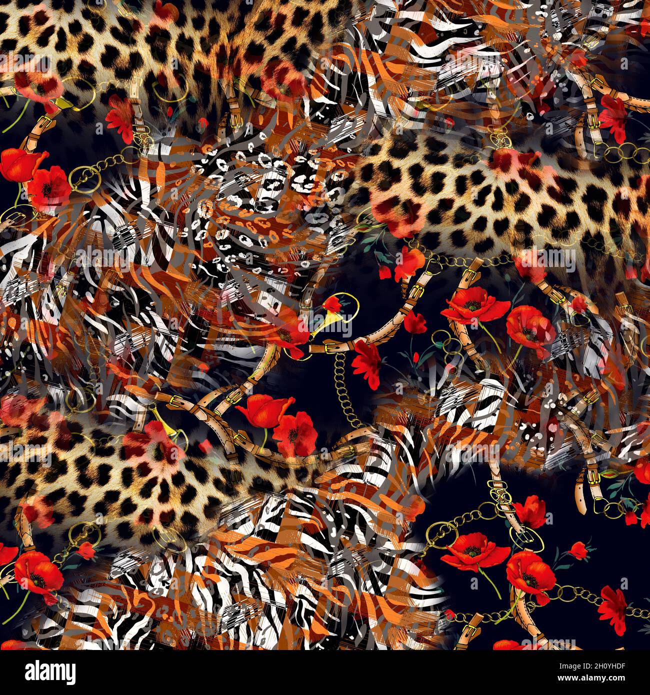 textile fashion prints, modern designs Stock Photo - Alamy