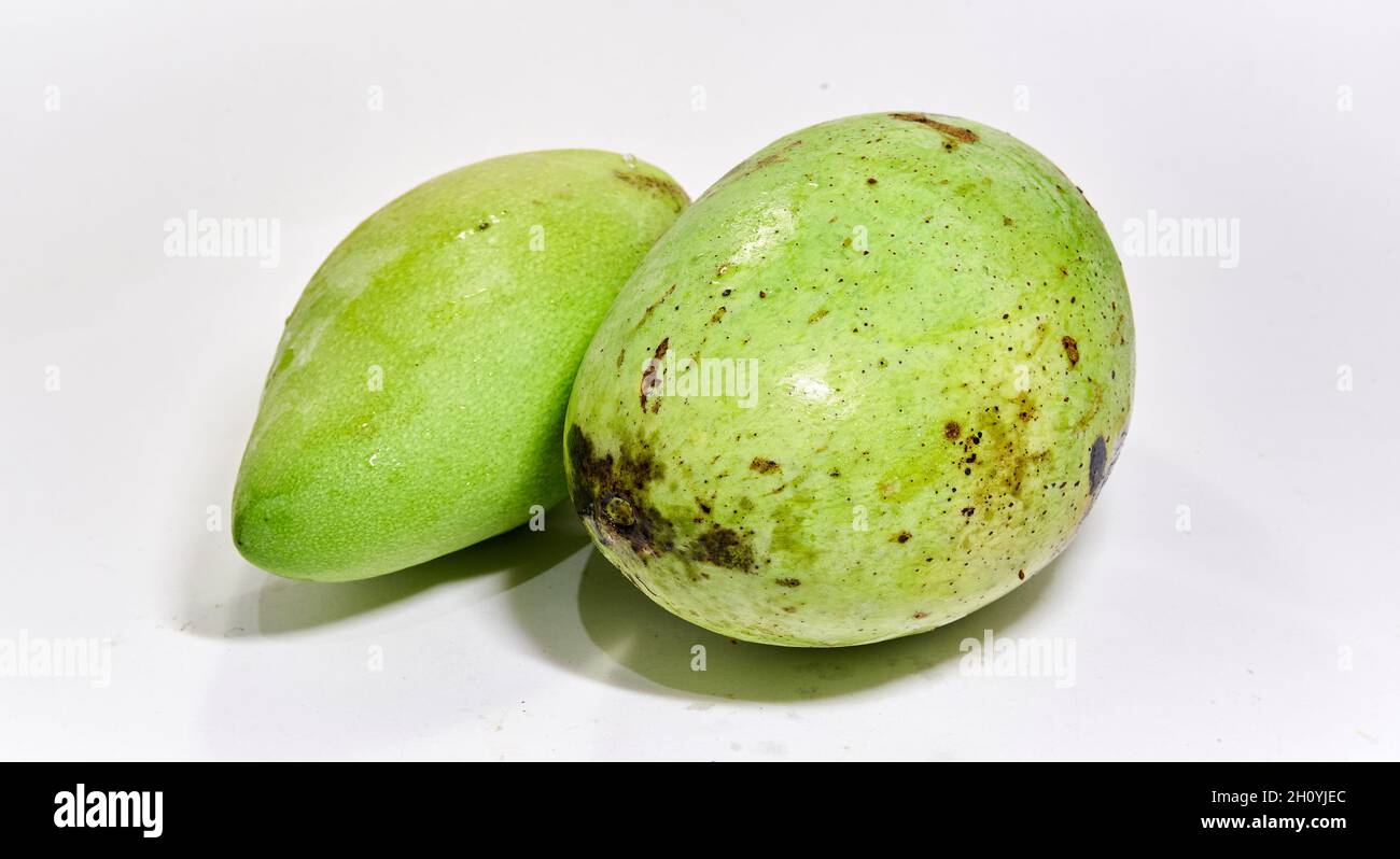 Close-up of fresh mango fruit. vitamin fruit. delicious mango ready to ...