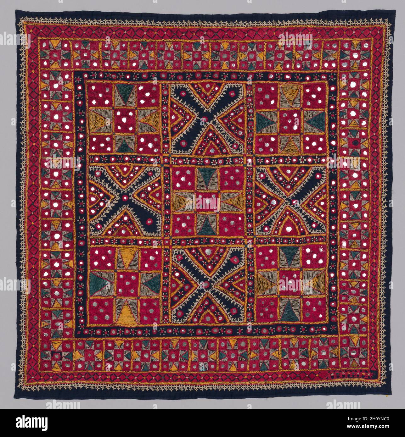 Chakla: Cloth used to Wrap Articles of Bride's Dowry, or as a Hanging ...