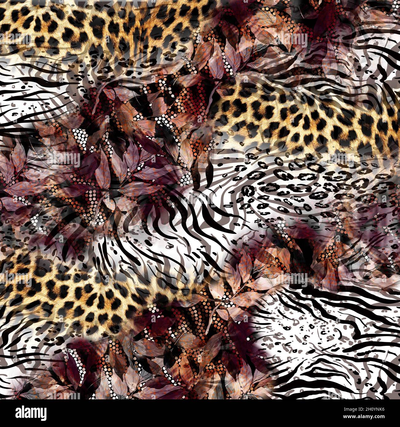 colorful textile print patterns, pillow designs Stock Photo - Alamy