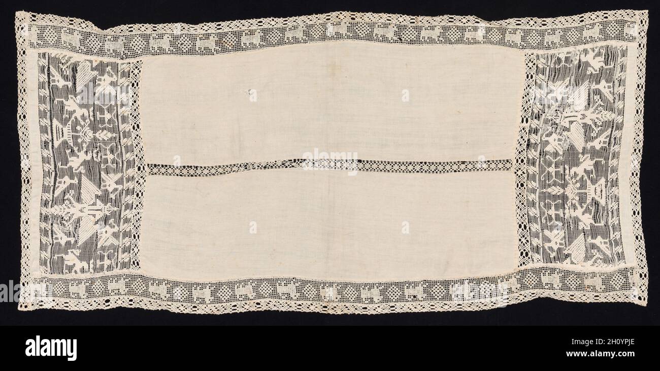 Cloth with Border of Crowned Double-Headed Eagles with Various Emblems ...