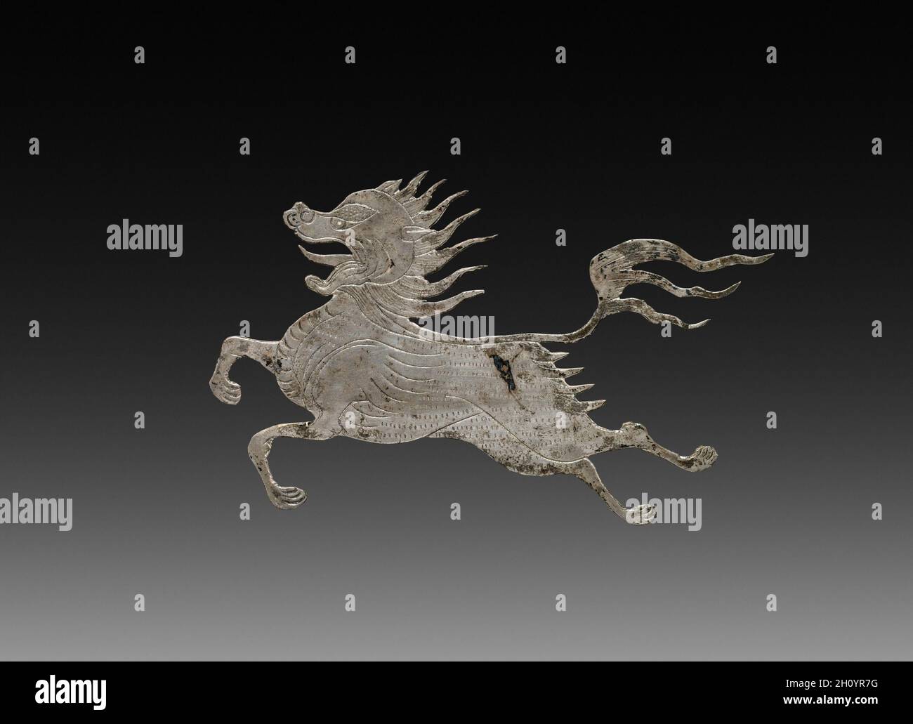 Inlay for a Mirror or Box: shih-shih, c. 900-1000. China, Tang dynasty ...