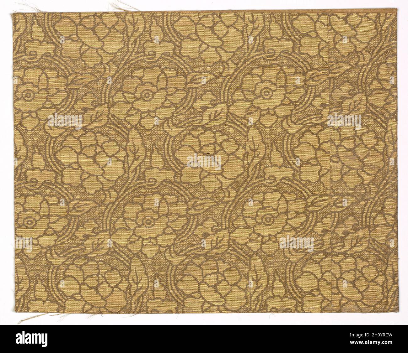 Textile Fragment, 1800s. Japan, 19th century. Silk; average: 22.3 x 17. ...