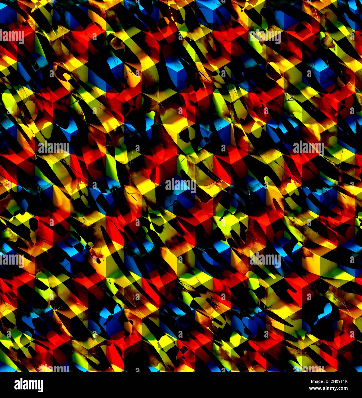 colorful textile print patterns, pillow designs Stock Photo - Alamy