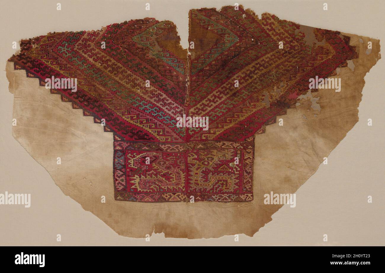 Tapestry-woven Yoke from a Tunic, 800-1200?. Central Andes, North ...