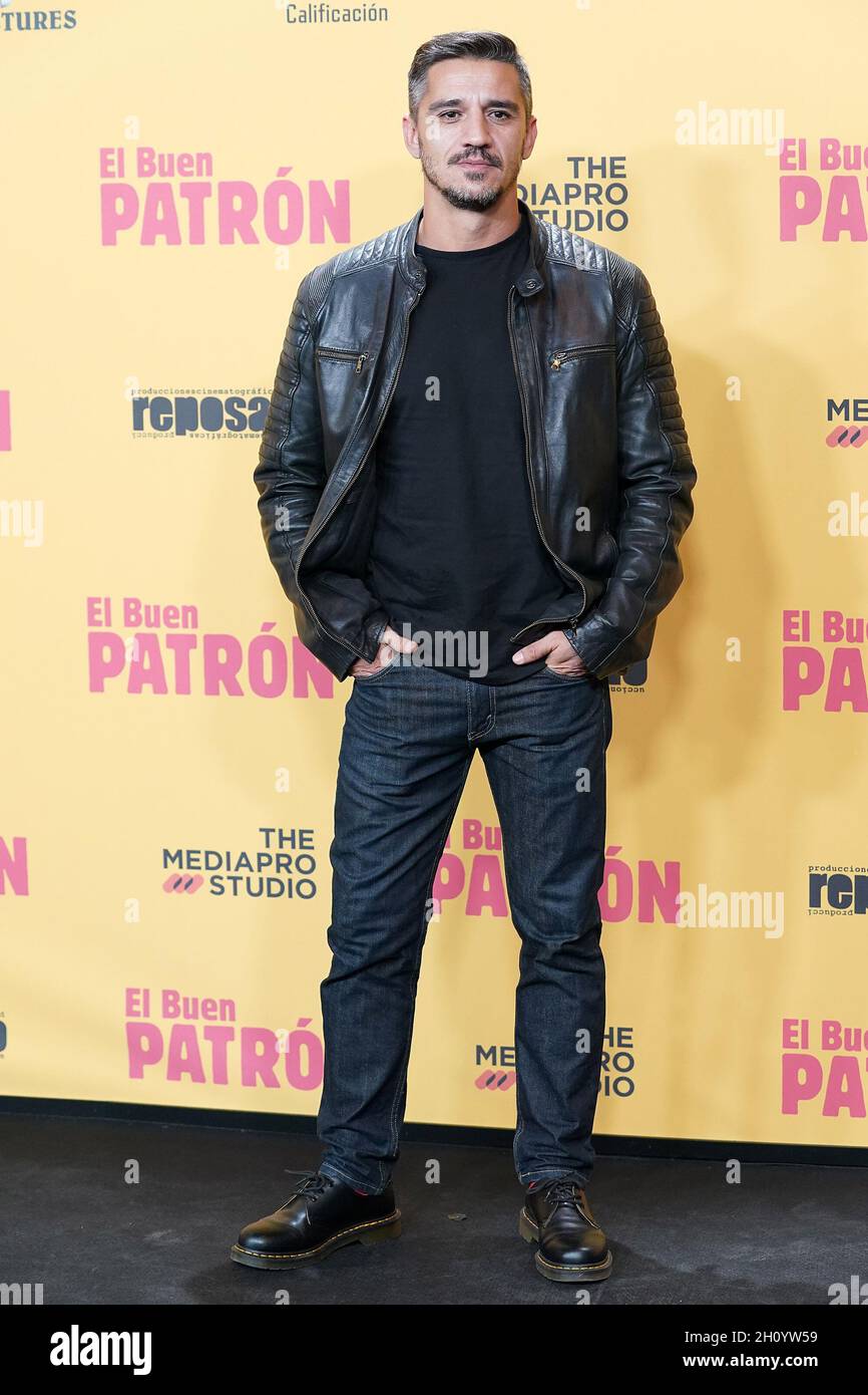 Spain, October 14, 2021.Spanish actor Carlos Librado Nene attends the ...